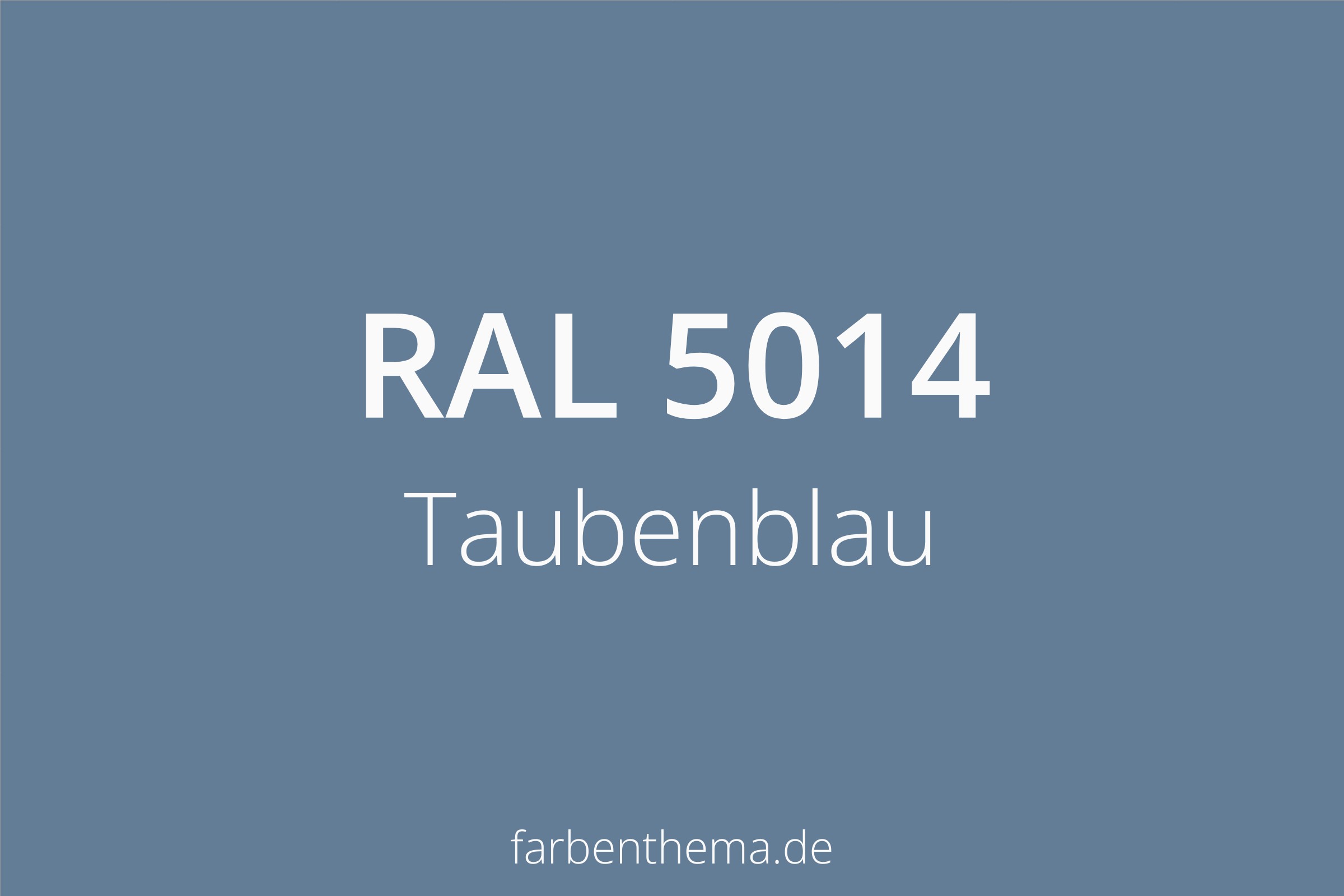 RAL 5014 - Taubenblau | Farbenthema