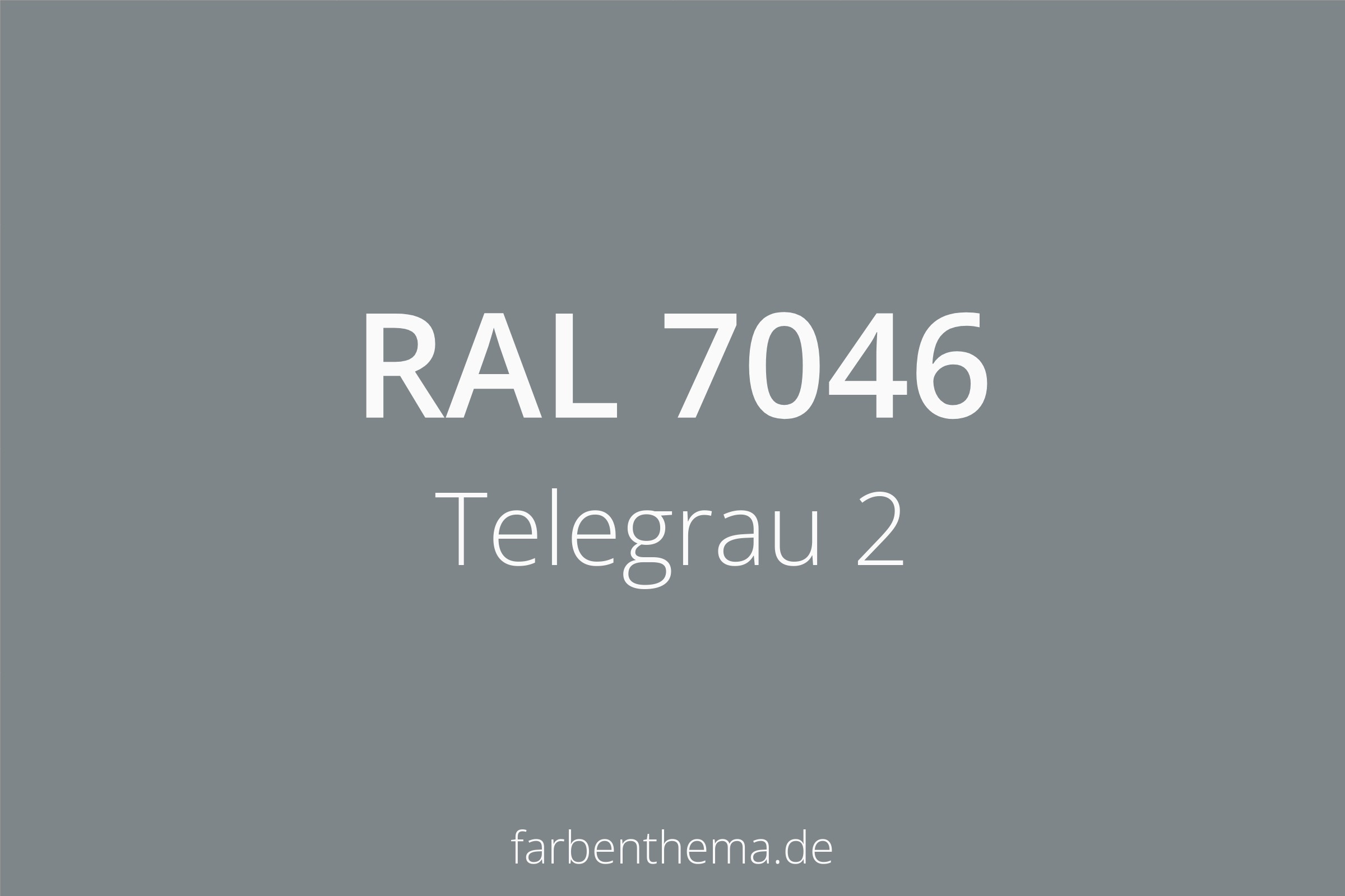 RAL 7046 - Telegrau 2 | Farbenthema